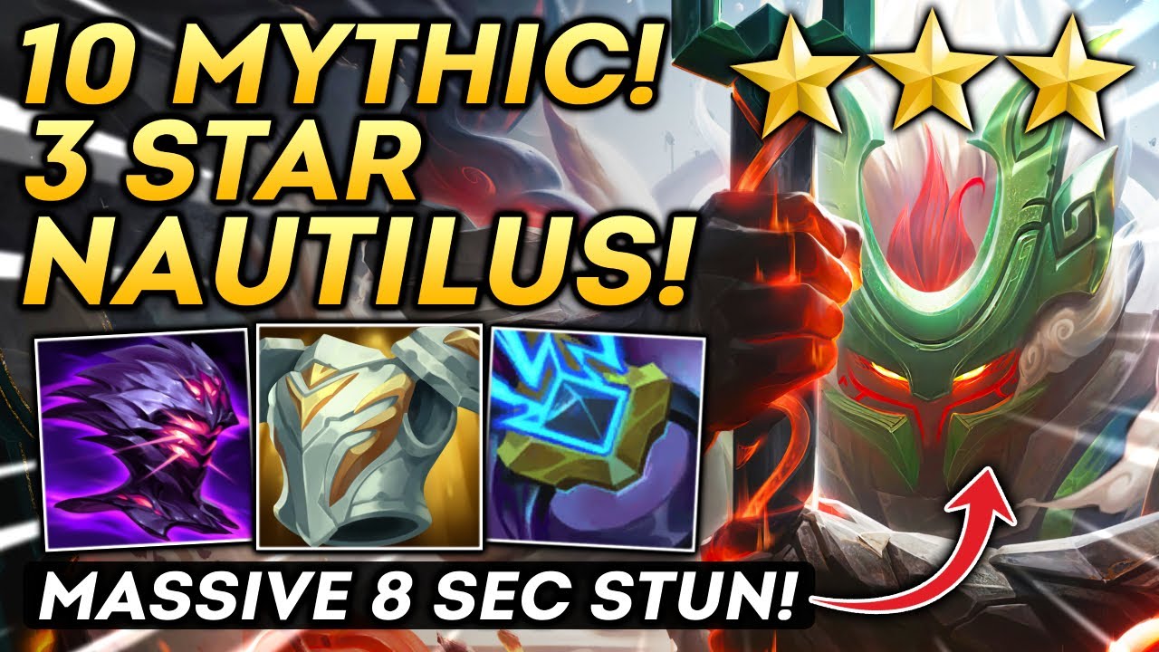 I Hit 10 Mythic Nautilus 3 Vs 3 Star Syndra Sylas Galio It Was