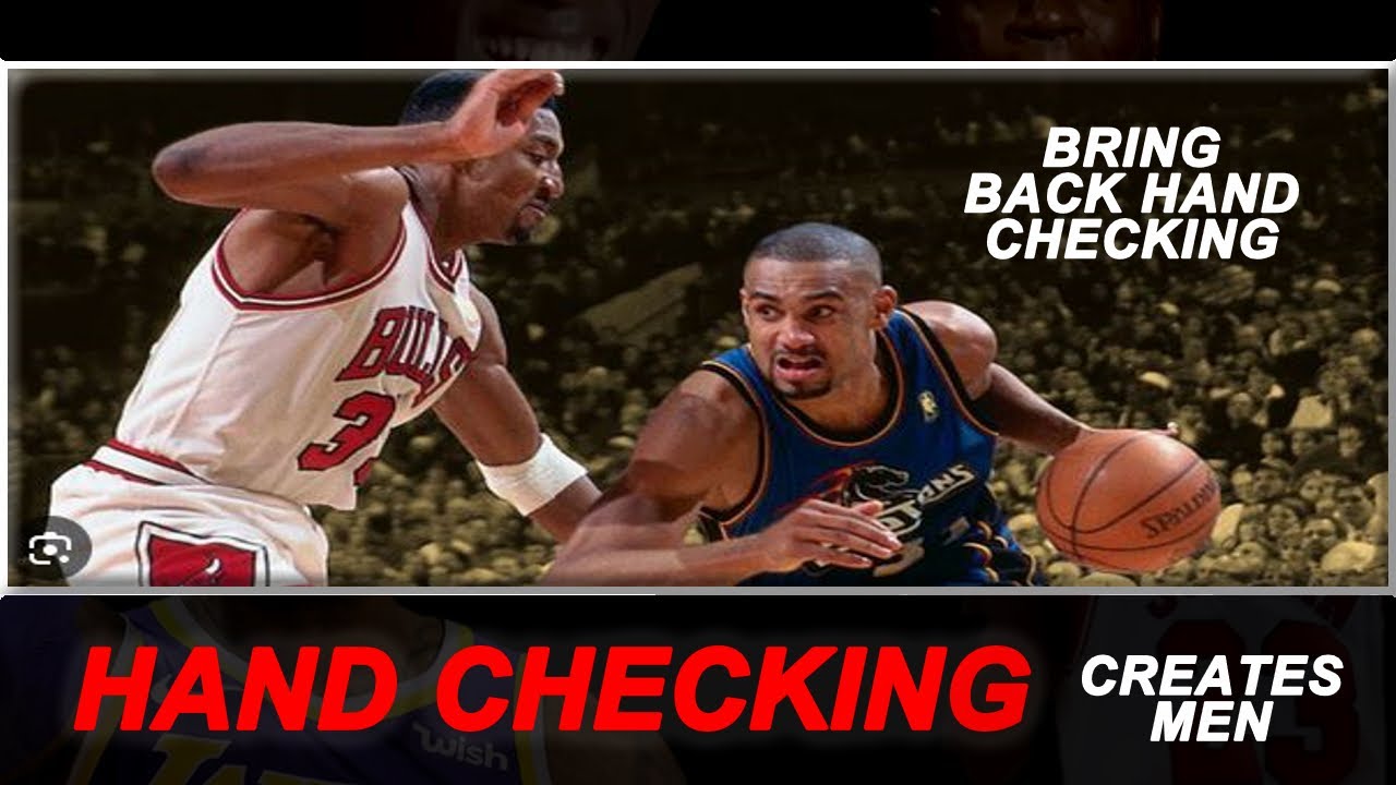 Why the NBA should BRING BACK HAND CHECKING?!?!? - YouTube