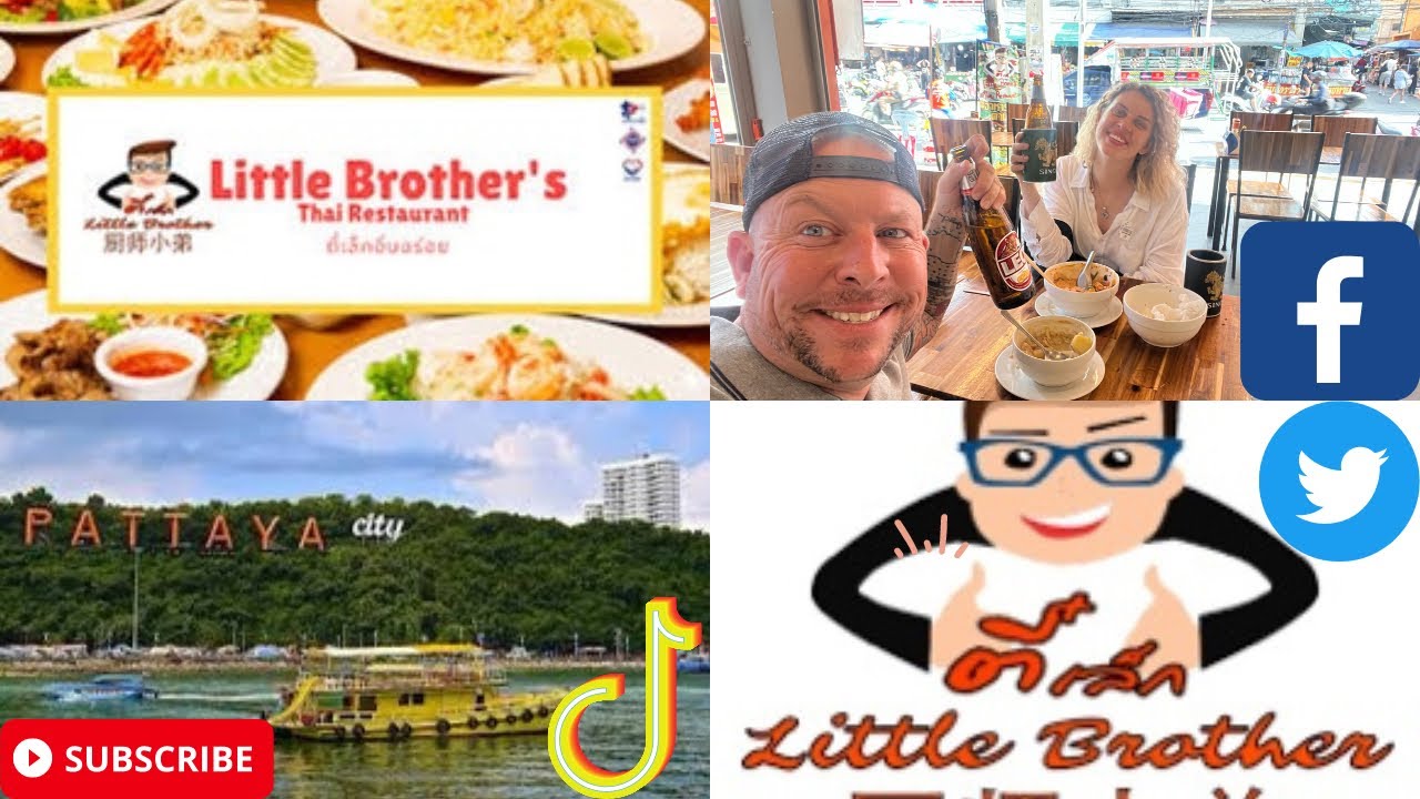 BEST THAI FOOD IN PATTAYA! Little Brother’s Thai Restaurant - YouTube