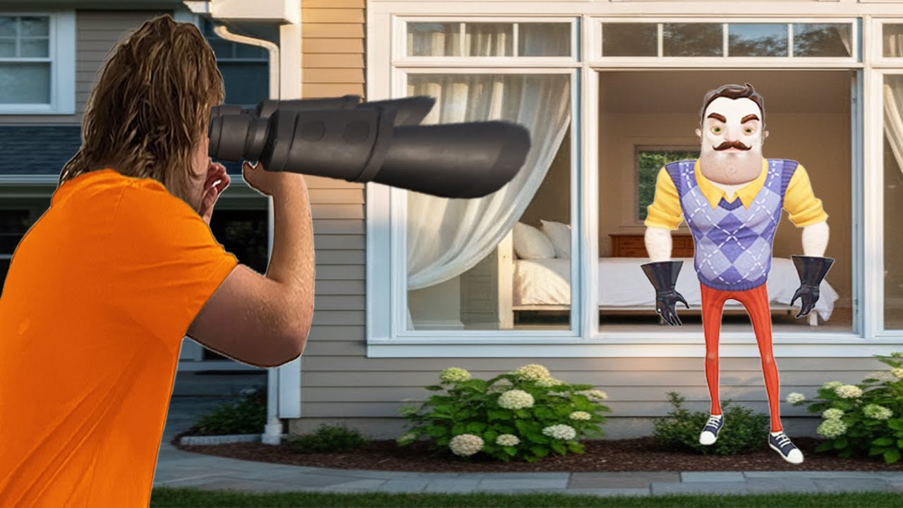 I Love Stalking My Neighbor! - YouTube