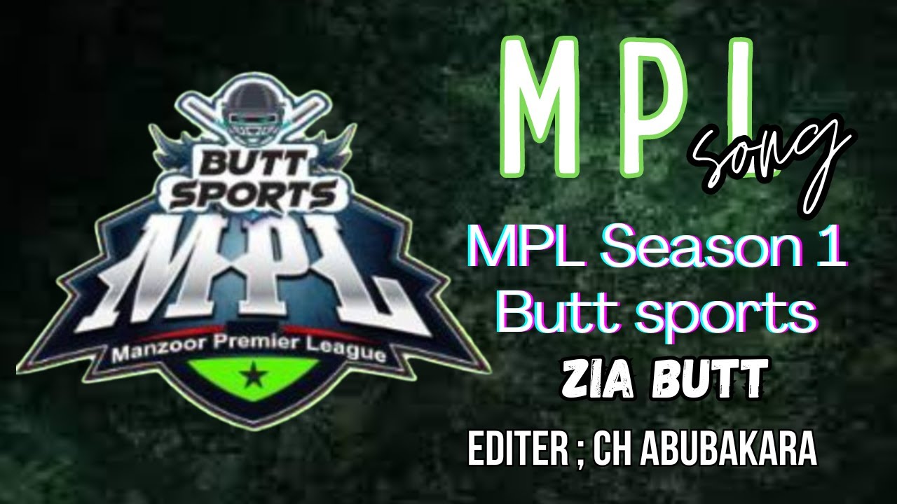 MPL_Season_1 Song (Official Video) Cricket Latest Punjabi Songs 2023 ...
