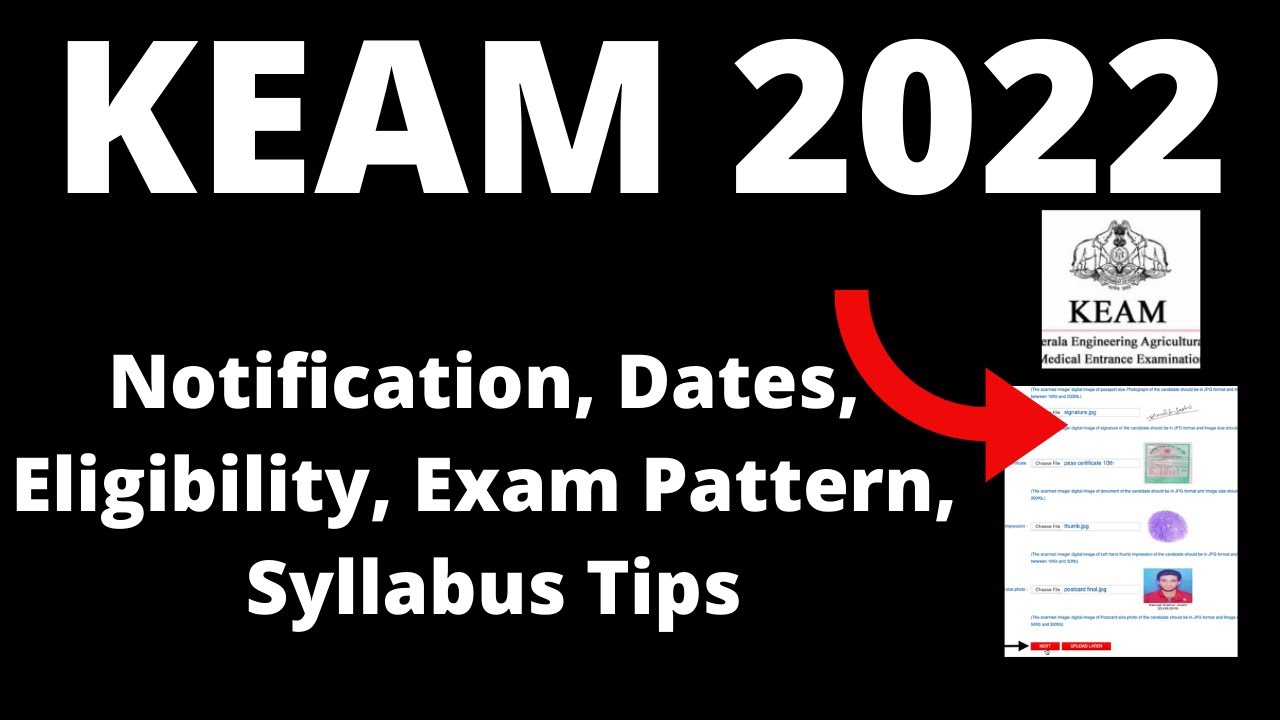 KEAM 2022: Application Form, Exam Pattern, Eligibility Criteria, Exam ...