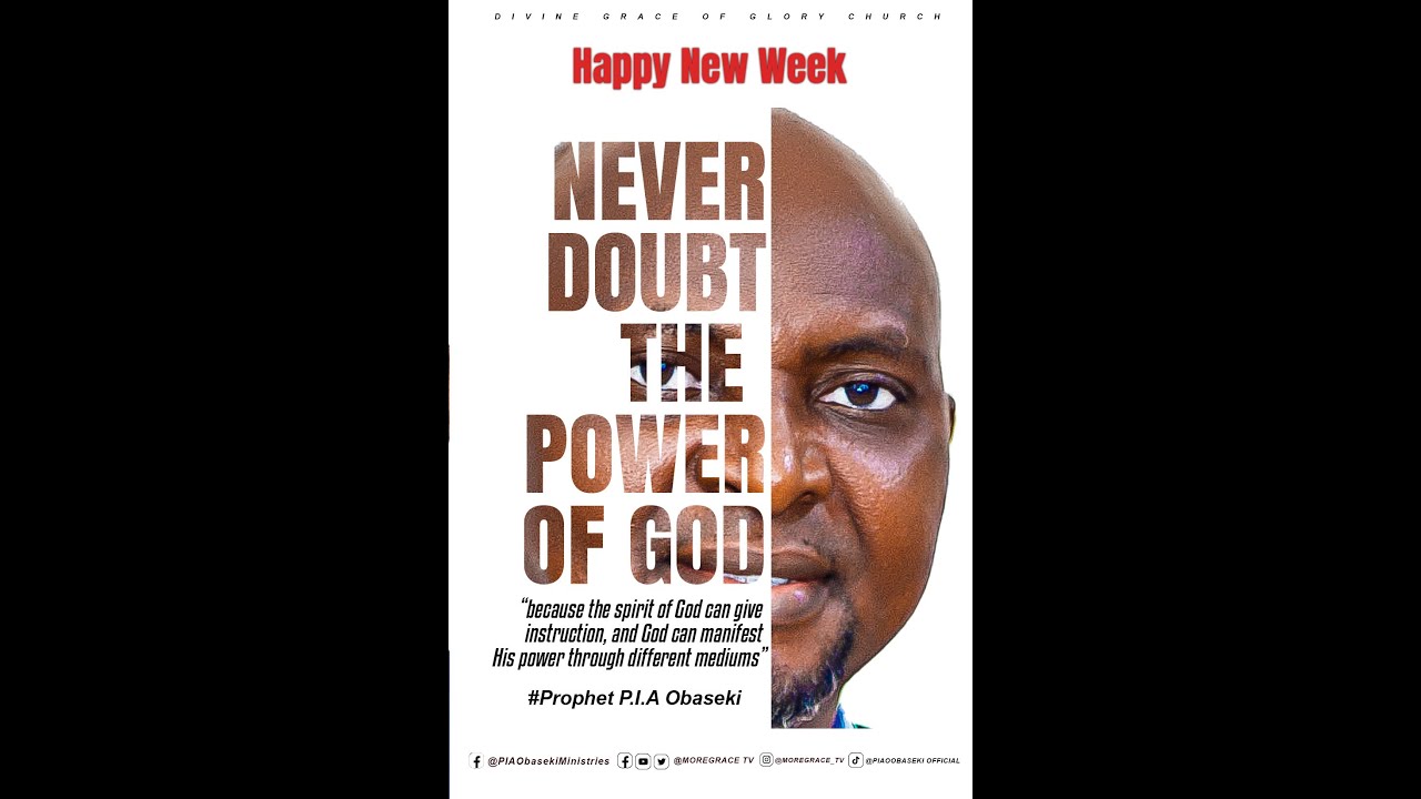 CHURCH ON AIR ( 12PM AFTERNOON SESSION) WITH PROPHET PIA OBASEKI. - YouTube