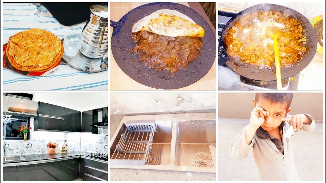 New kitchen Ban giy|| Tawa Kaleji Recipe|| Village Food Volgs #trending ...