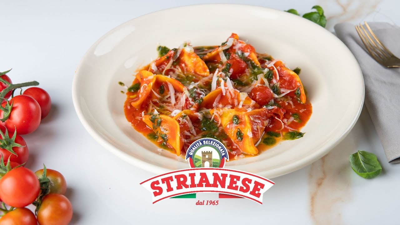 Strianese | Ravioli ripieni di Baccalà mantecato e bufala - YouTube