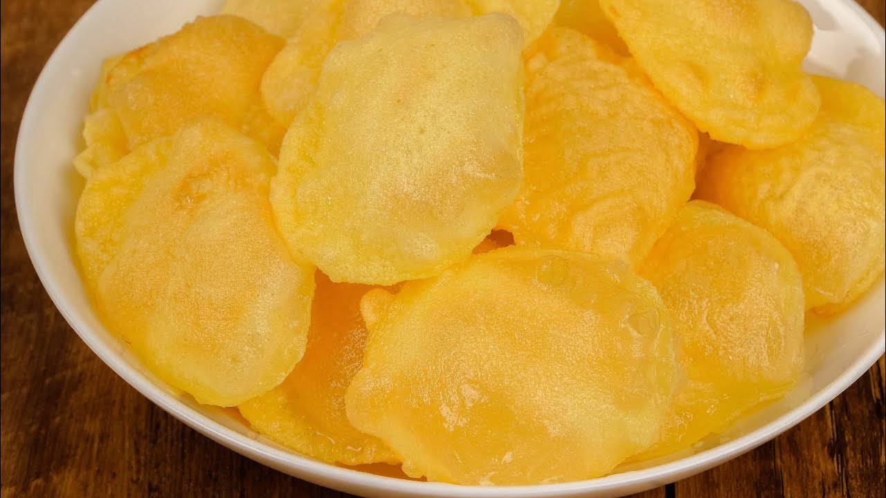 Crispy Fried Chips Recipes! Deep Friend Potatoes for Snack! - YouTube