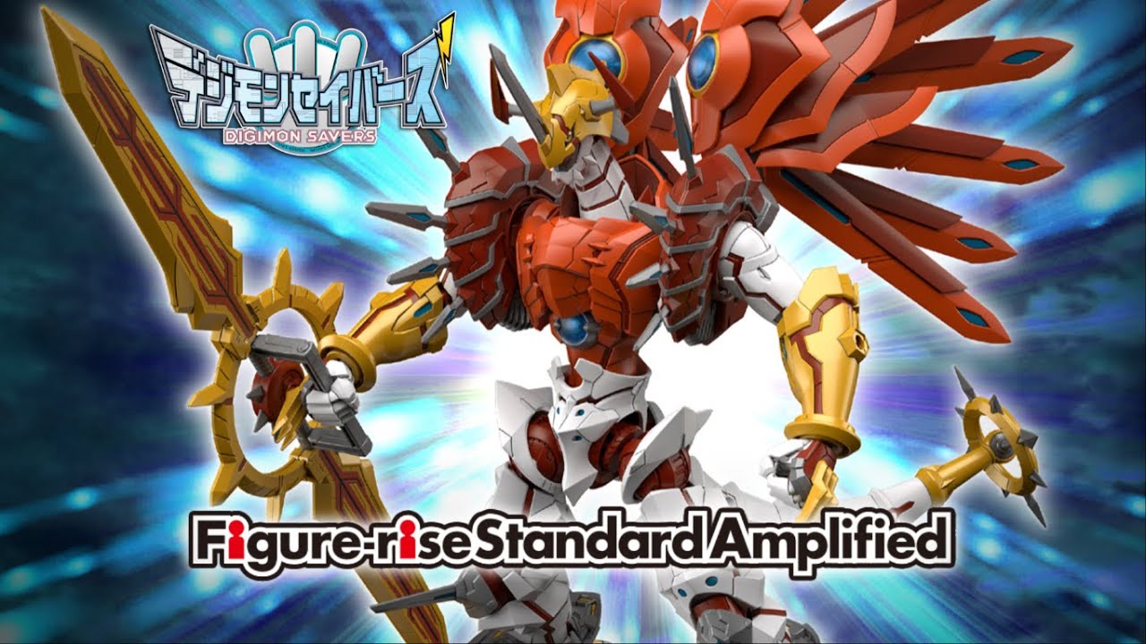 Figure-rise Standard Amplified ShineGreymon / Digimon Savers - YouTube