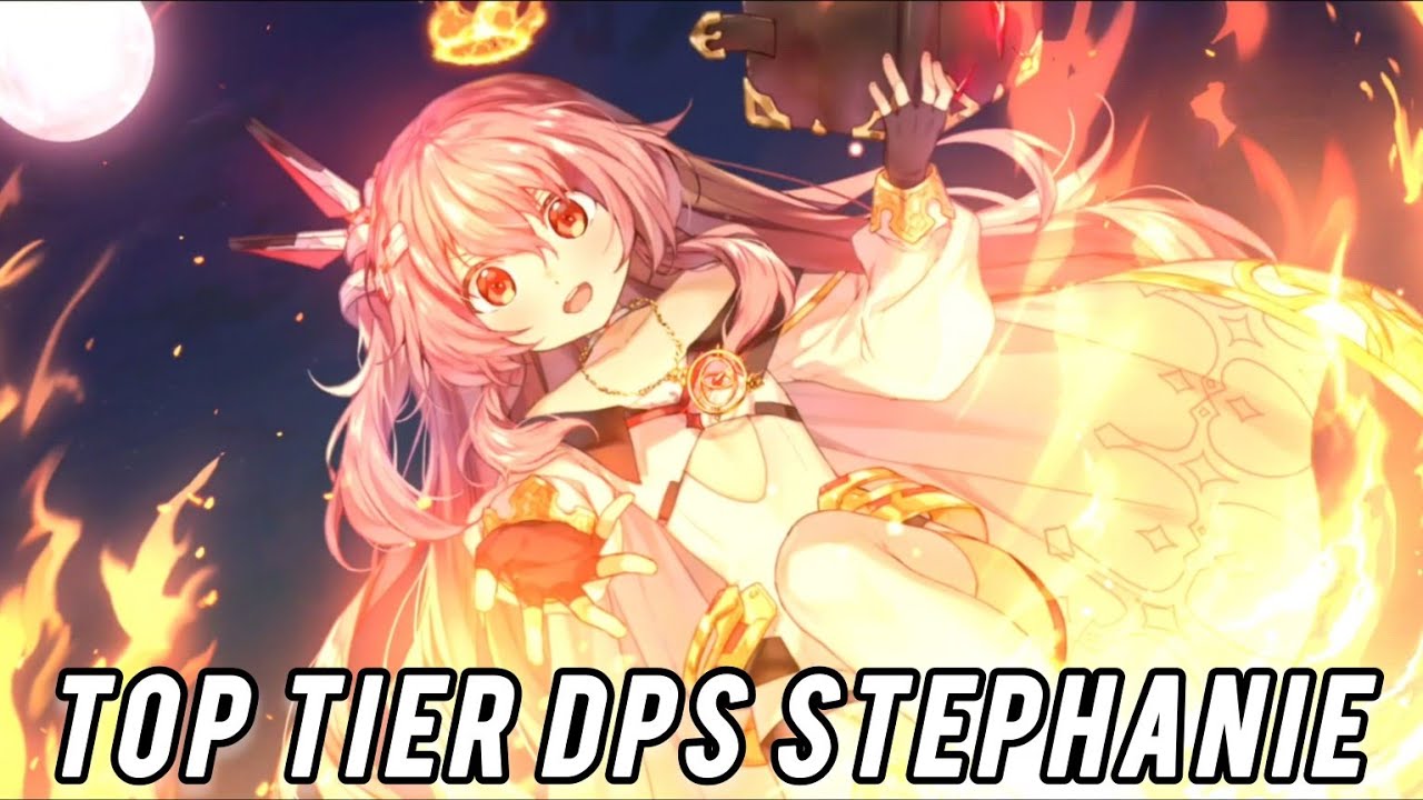 Top Tier DPS Stephanie Character Review YGGDRA Rebirth SEA - YouTube