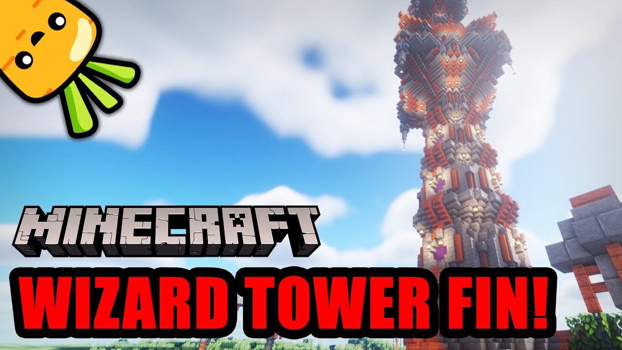 Minecraft TimeLapse Build | Minecraft Wizard Tower - YouTube