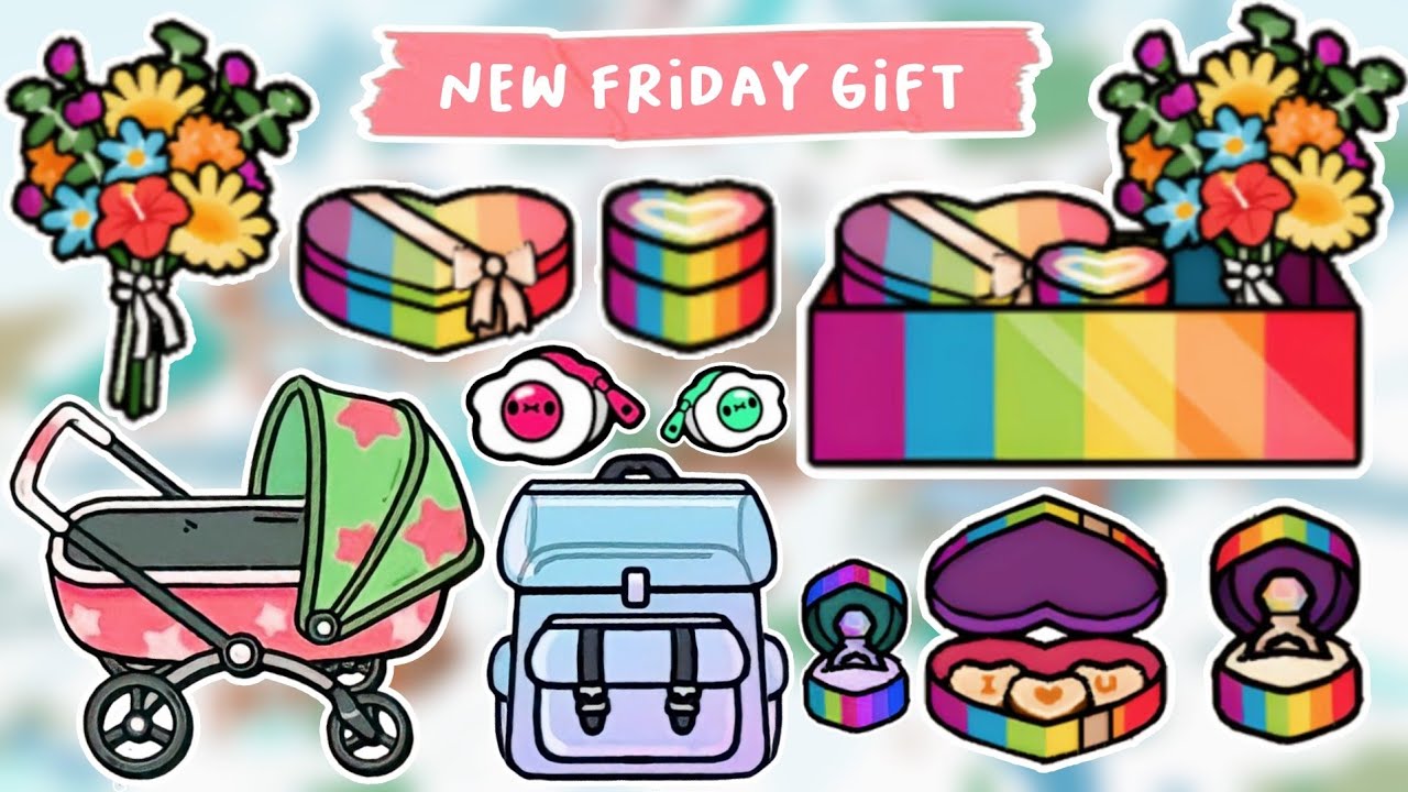 Toca Life World : NEW RAINBOW FRIDAY GIFT OUT NOW FOR FREE!! | TOCA ...