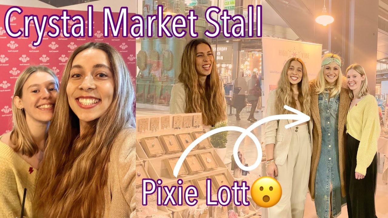 Crystal Market Stall in London! (ft. Pixie Lott) - YouTube