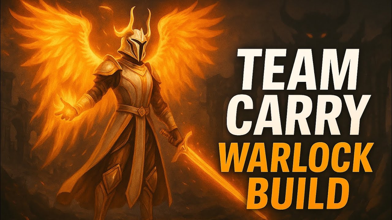 The ULTIMATE Team Carrying Warlock Build | Destiny 2 INSANE Warlock PvE ...