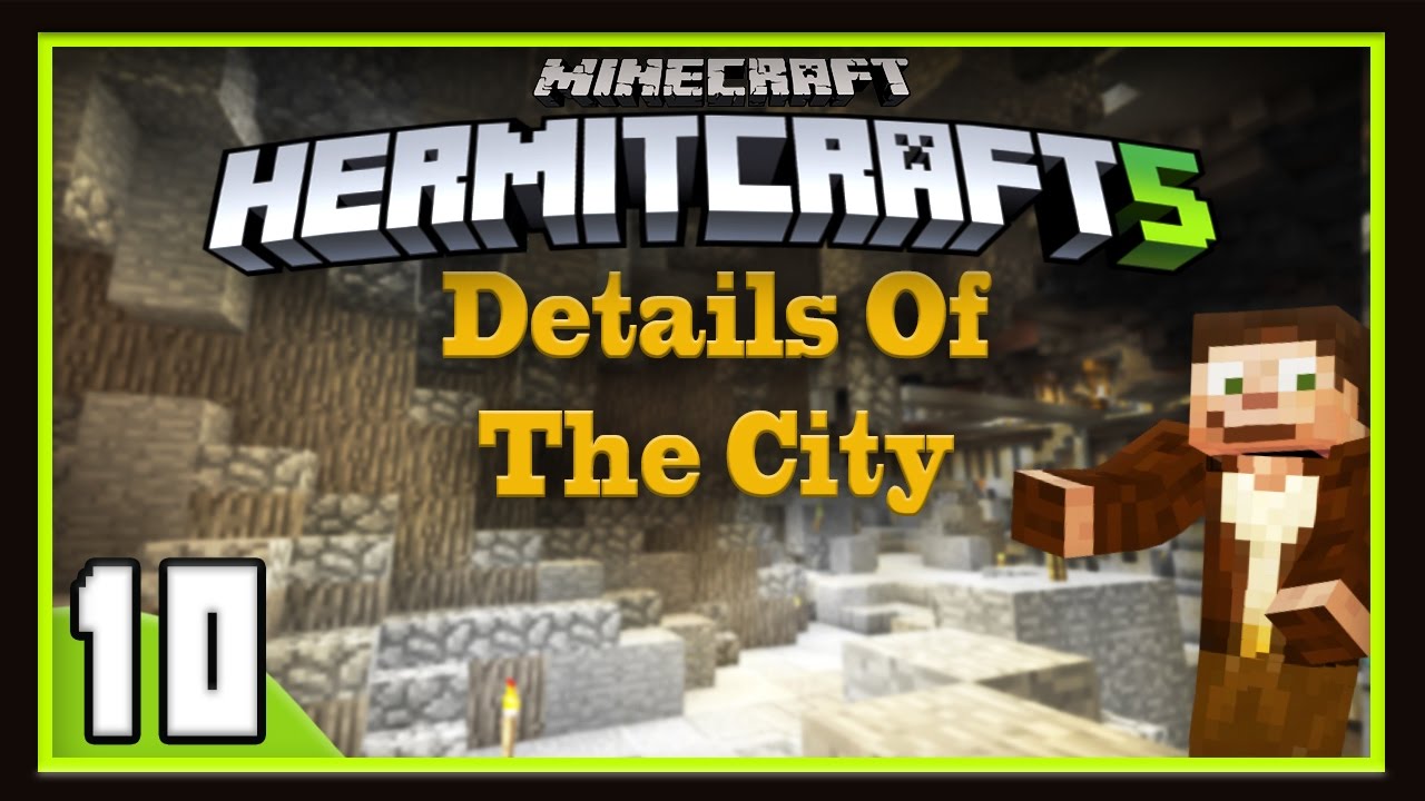 HermitCraft Season 5: Building The Design Details Of The City Pillar ...