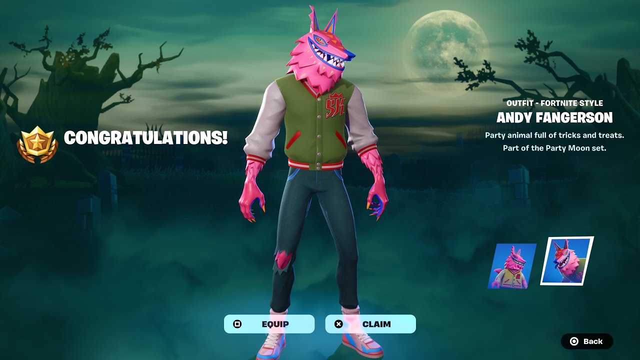 *NEW* ANDY FANGERSON Gameplay - FORTNITEMARES 2024 - YouTube