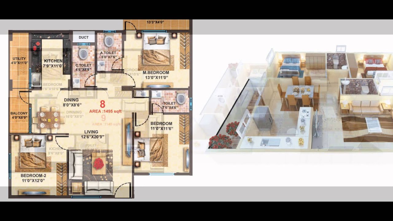 1BHK, 2BHK & 3BHK Apartments for sale off Bannerghatta Road, Bangalore ...