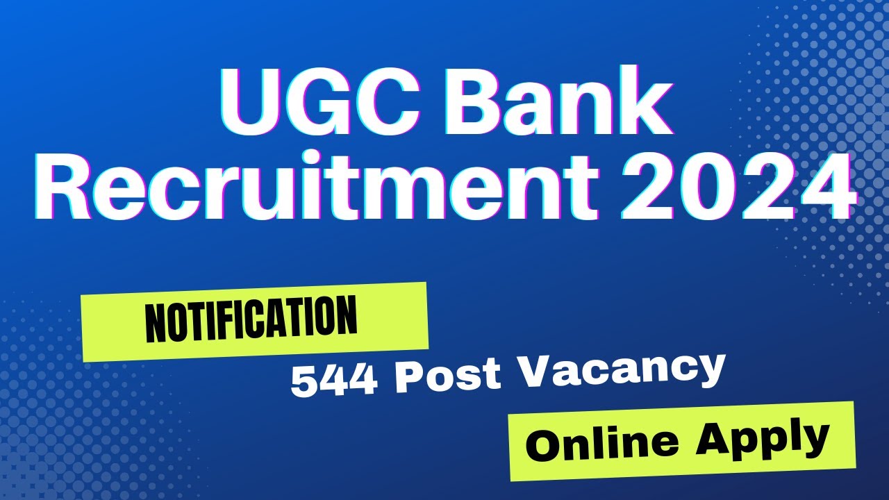 UCO Bank Recruitment 2024 // 544 Apprentice Posts Vacancy // Online Apply - YouTube
