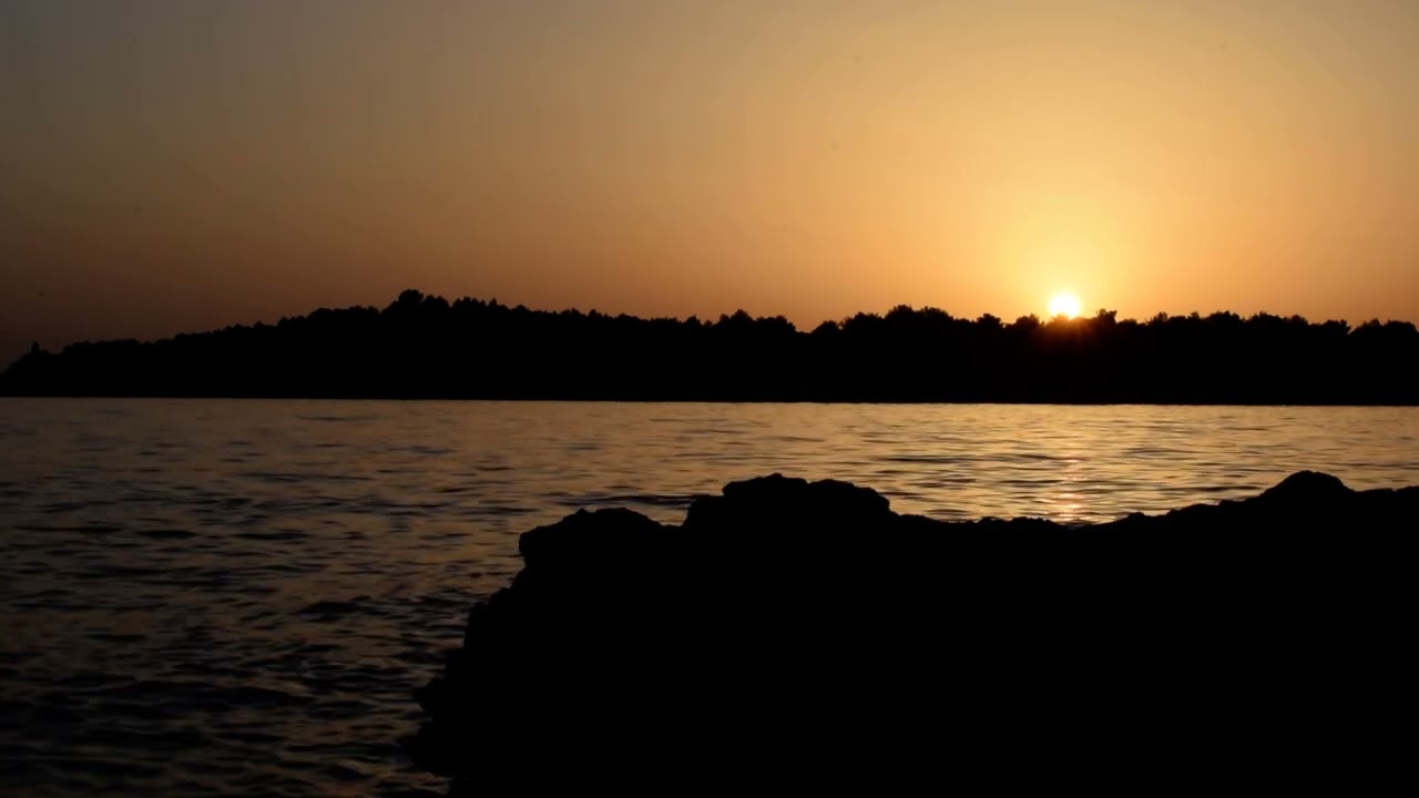 Nature Therapy - Mesmerizing Summer Sunset - Soothing Sound of The Sea ...