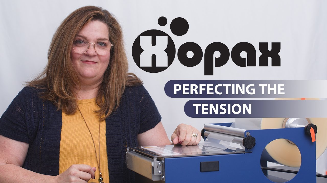 Perfecting the Tension on your Xopax Overwrapping Machines - YouTube