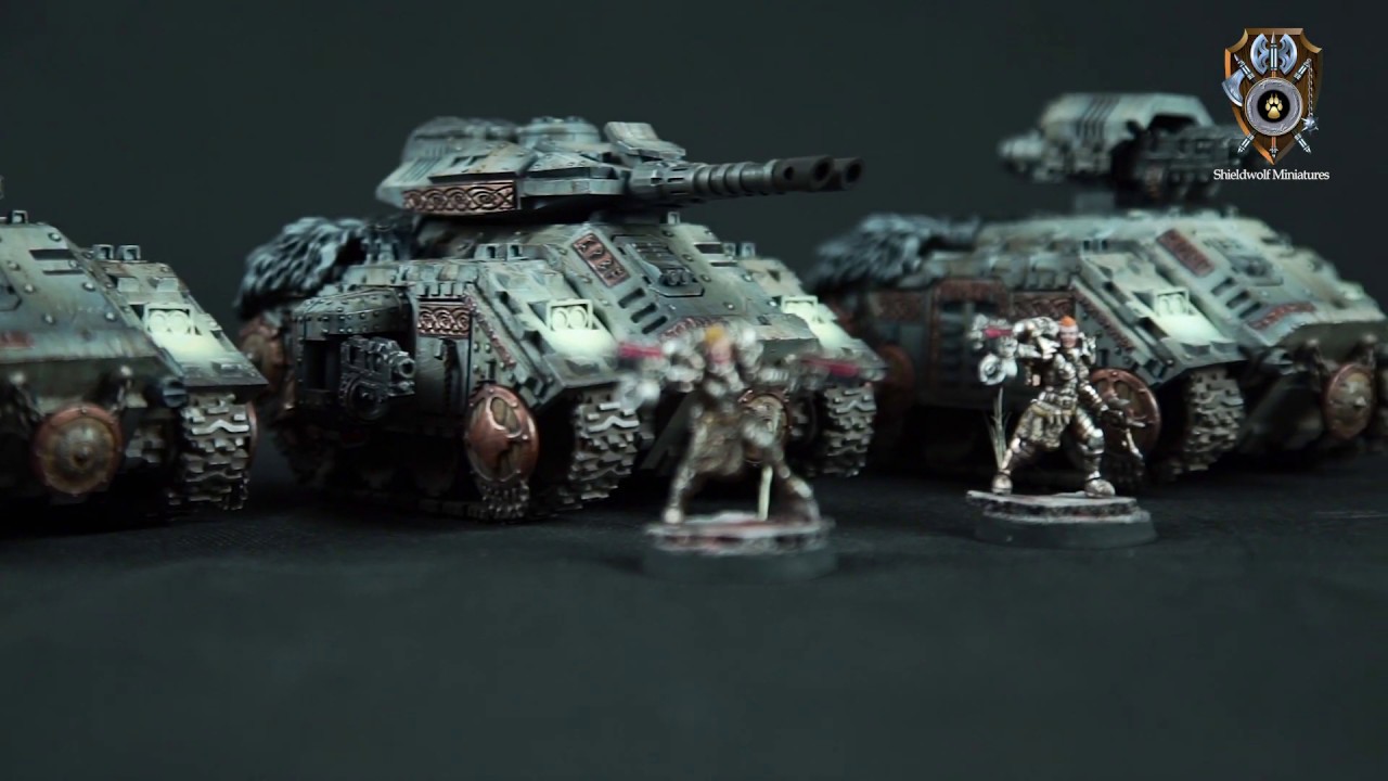 Sisters of Wolves by Shieldwolf Miniatures - YouTube
