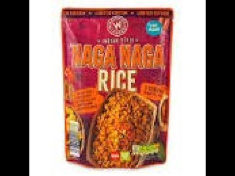 Naga Naga Rice - Worldwide Foods - Aldi - £0.89p - 3 Chilli Rating ...