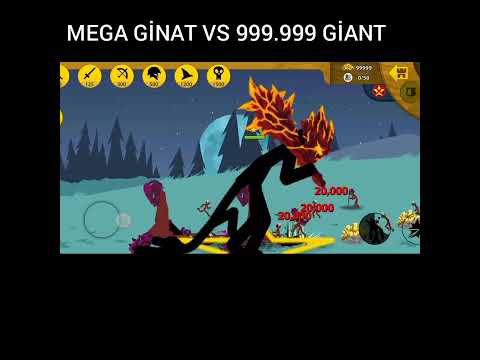 mega giant vs 999.999 giant - stick war legacy #shotrts