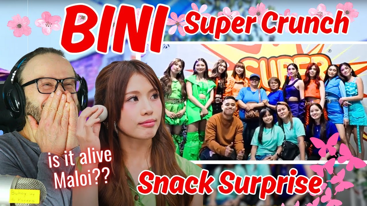 down to earth!!! Super Crunch x BINI Mind-blowing Snack Surprise ...