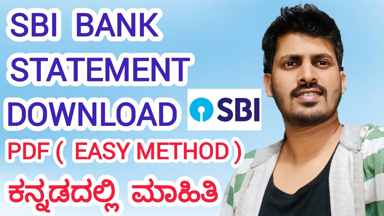 SBI statement download PDF | SBI statement download pdf WhatsApp #sbi # ...