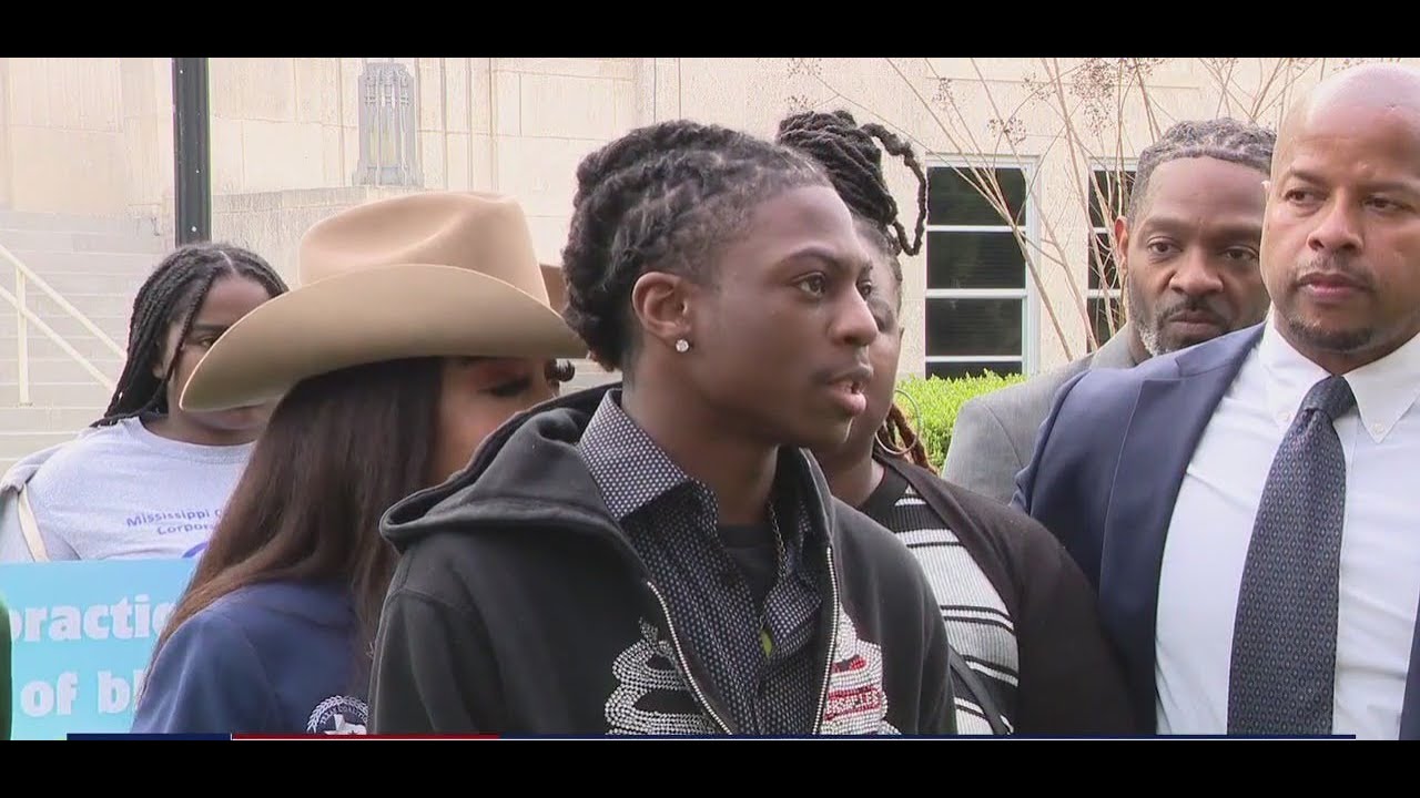 Chambers County Judge allows school to limit hair length in dress codes - YouTube