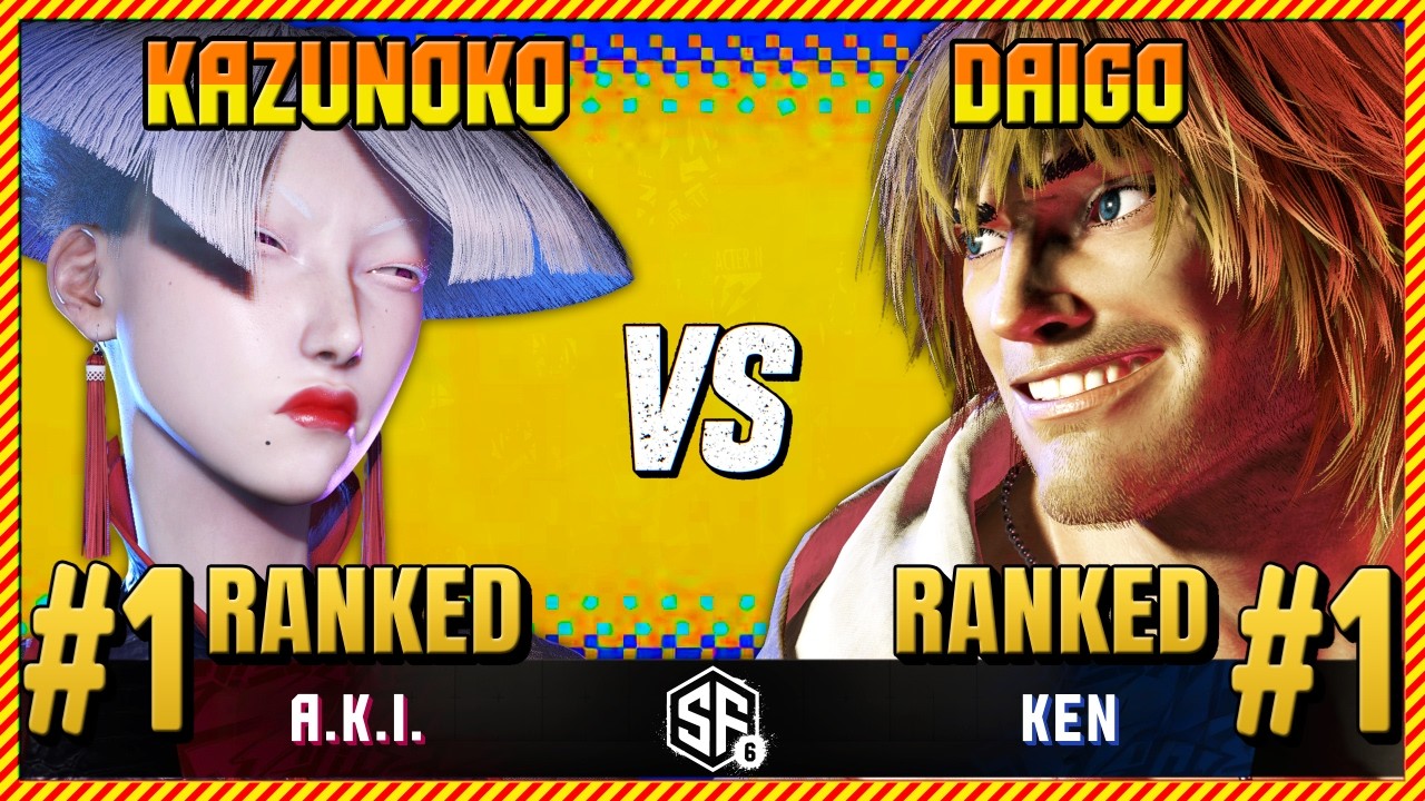 SF6 ⭐ BEAST DAIGO (KEN) vs KAZUNOKO (A.K.I.) ⭐ High Level SF6 Gameplay ...