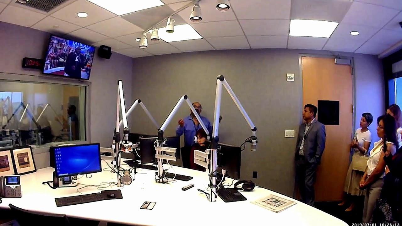 Univision Tour MD Talk Show Host Room - YouTube