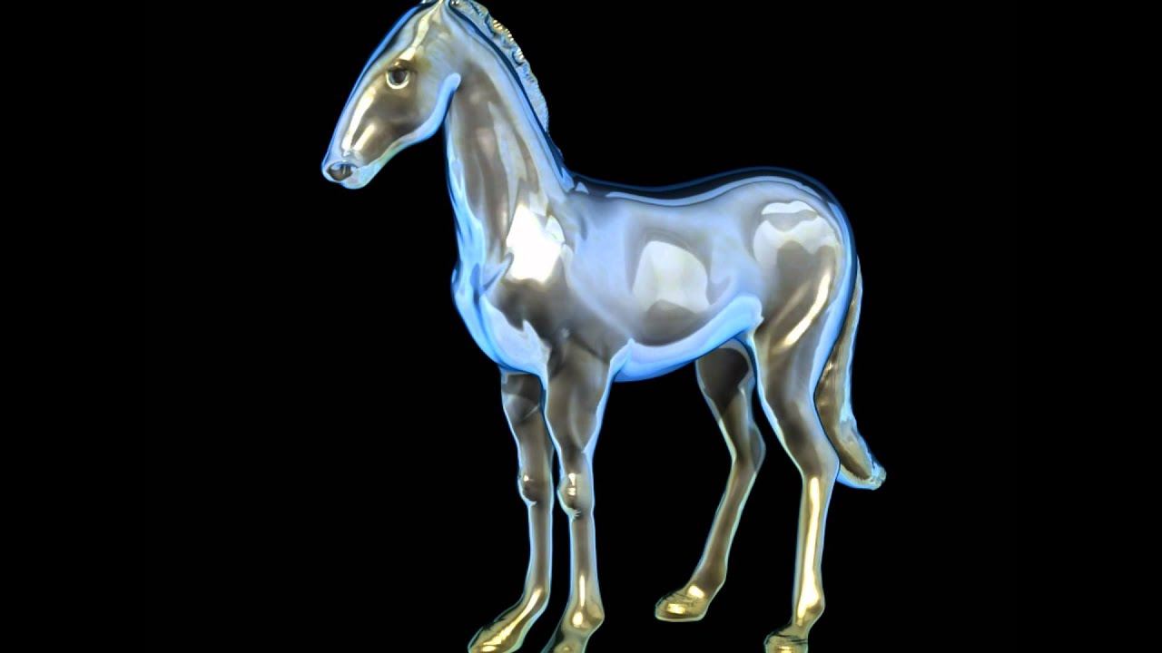 ZBrush- modello 3d di un cavallo - YouTube