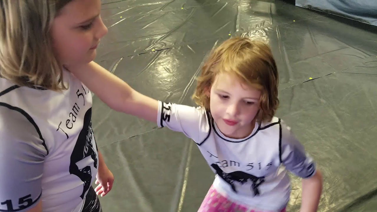 BJJ Girls - Kids Jiu Jitsu Techniques - Standing Guillotine - YouTube