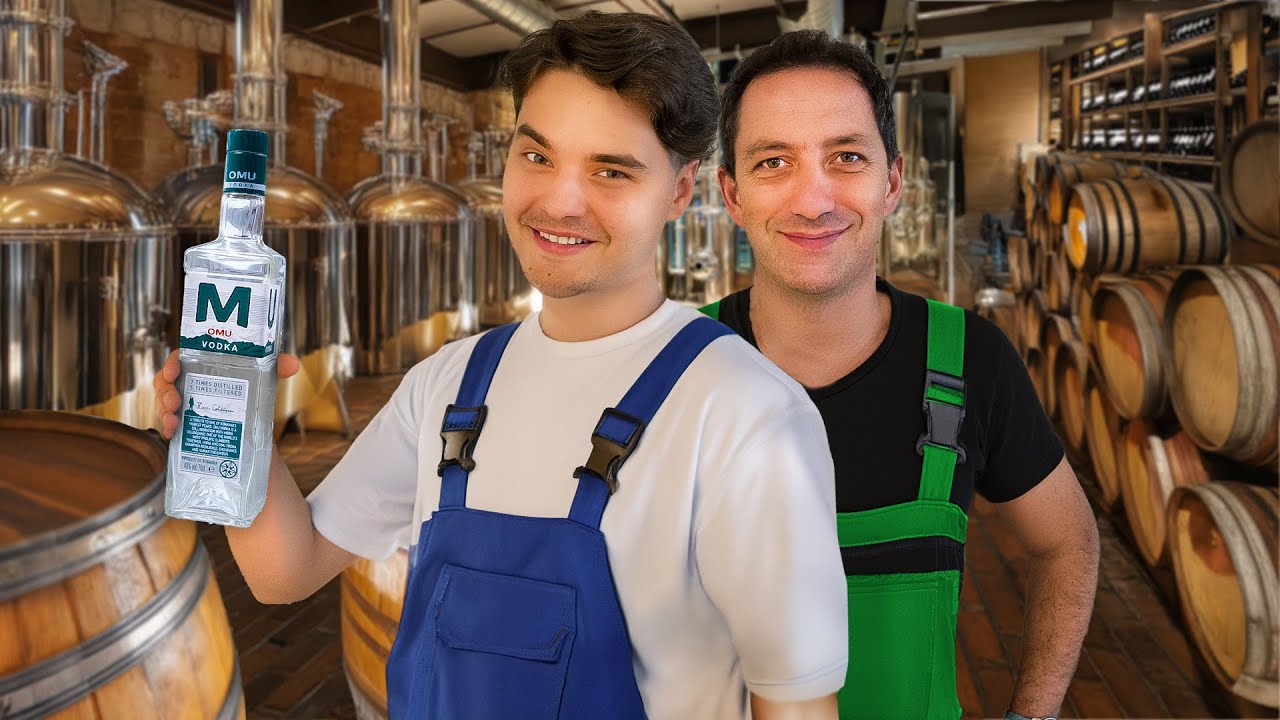 AM FACUT VODKA IN CEA MAI MARE FABRICA din ROMANIA (La Munca: S3, Ep ...