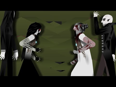 Slendrina and Slenderman vs RinaMom and Nosferatu //JayAnimations//