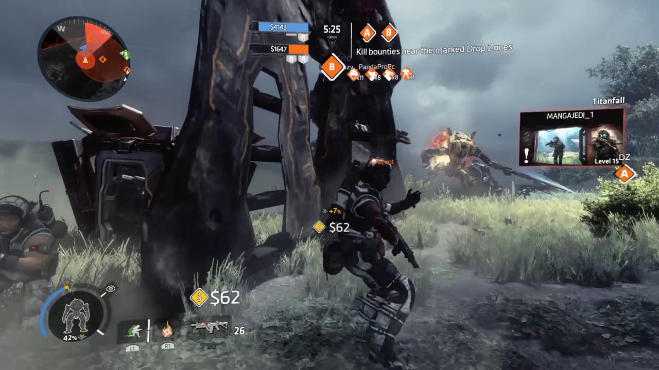 Titanfall 2 PS4 Gameplay - Volt / Tone - YouTube
