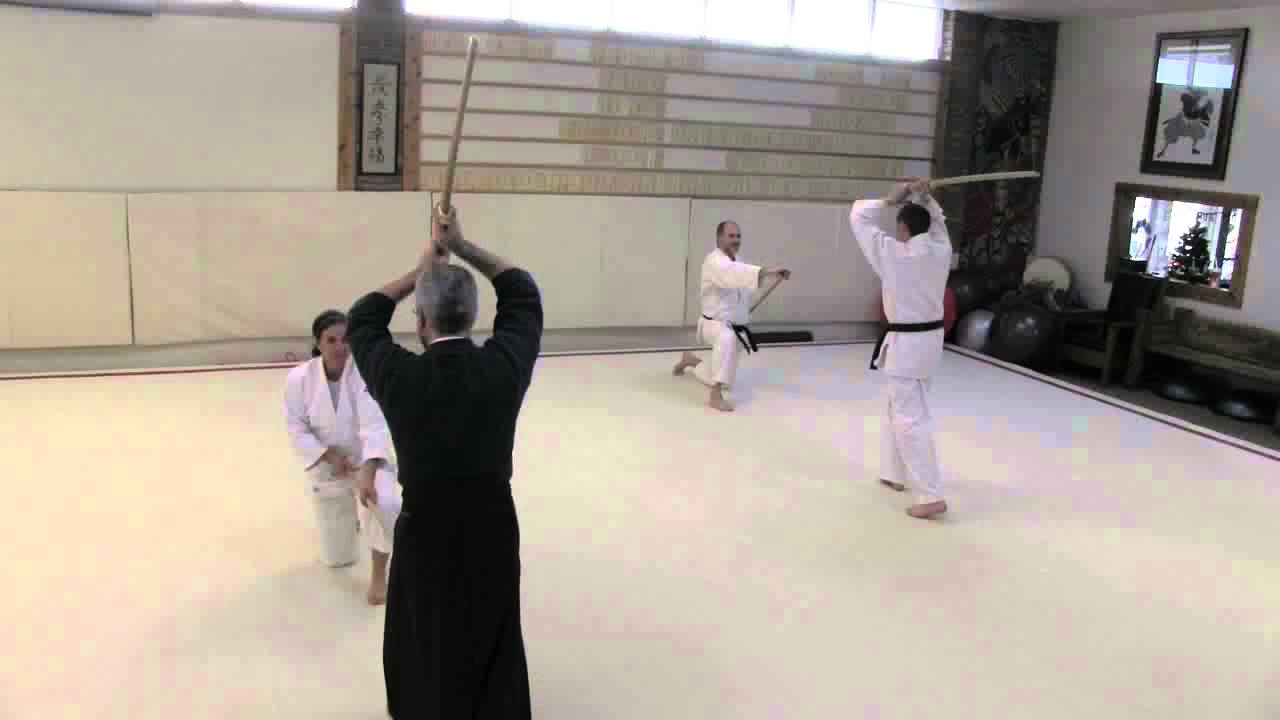 Traditional Jodo with Jack Bieler winter 2015 pt 7 - YouTube