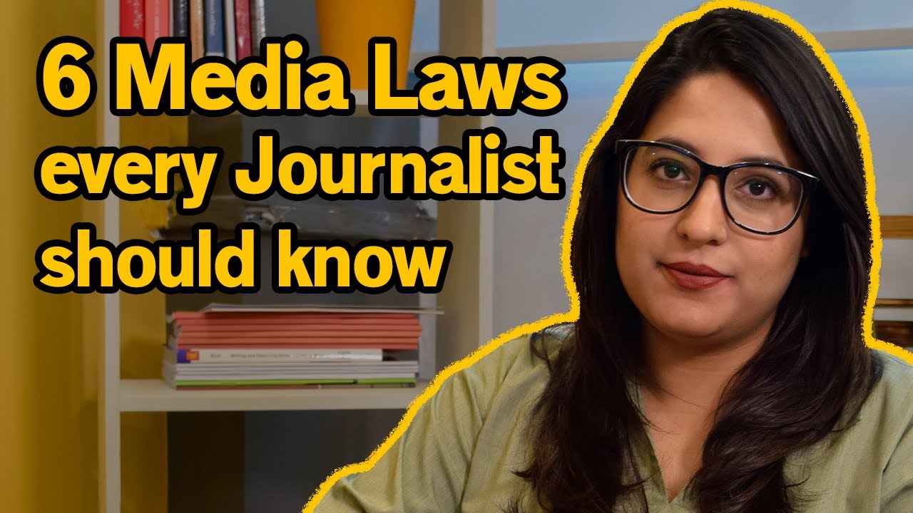 6 Media Laws Every Journalist Should Know | Defamation - YouTube