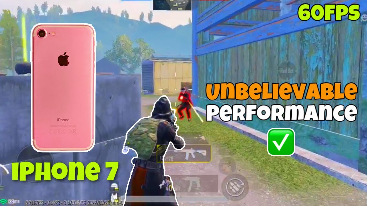 Wow! iphone 7 🥵 Unbelievable Performance 😱 60Fps or Wot 👀 Play services ...