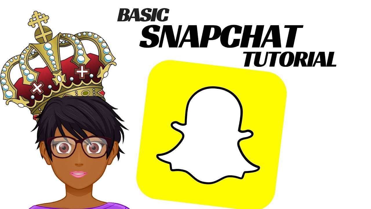 Basic snapchat tutorial - How to use snapchat - YouTube