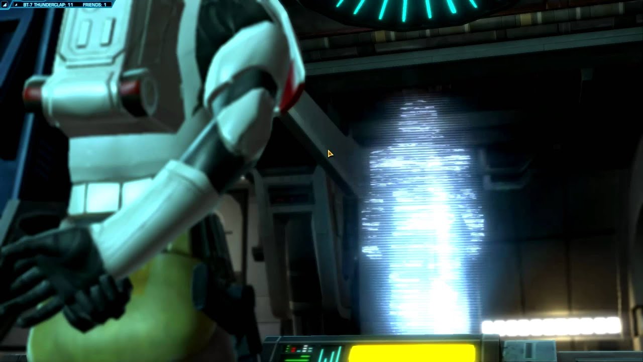 SWTOR - Trooper Starship BT-7 Thunderclap - YouTube