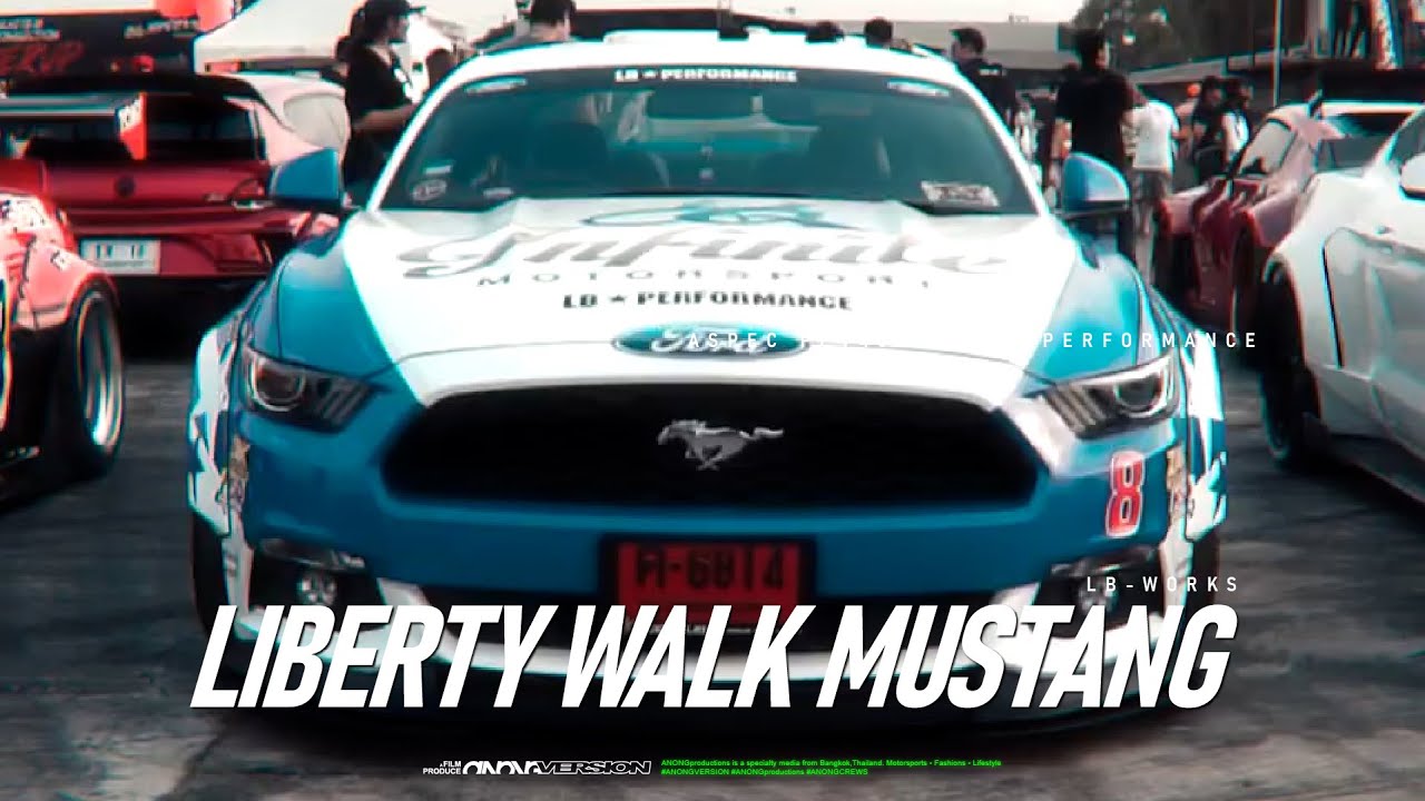 Liberty walk Mustang | ANONGVERSION | MUSIC+CARCULTURE - YouTube