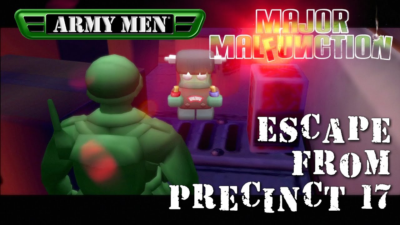 Army Men: Major Malfunction - Escape del recinto 17 (Escape from ...