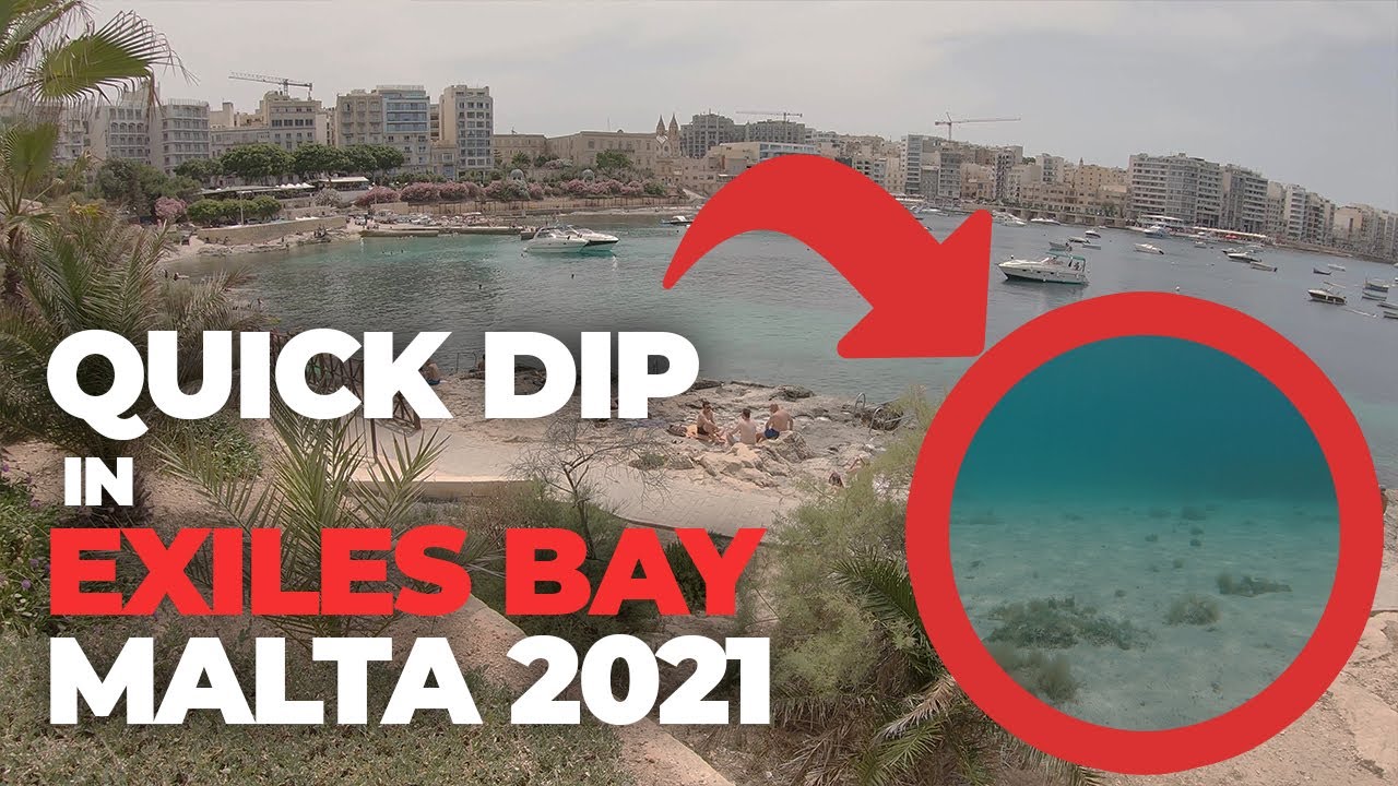 Exiles Bay Sunday Swim - Malta 2021 🇲🇹 - YouTube