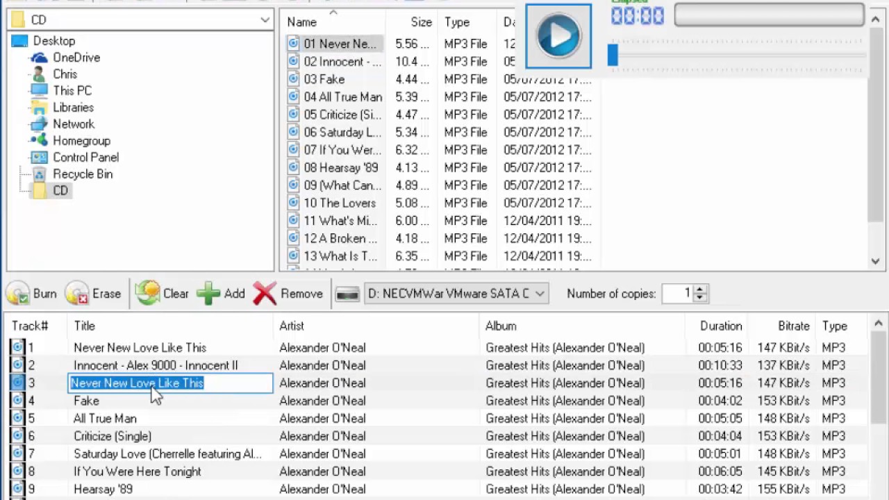 How to create a CD From Tracks in iTunes - YouTube