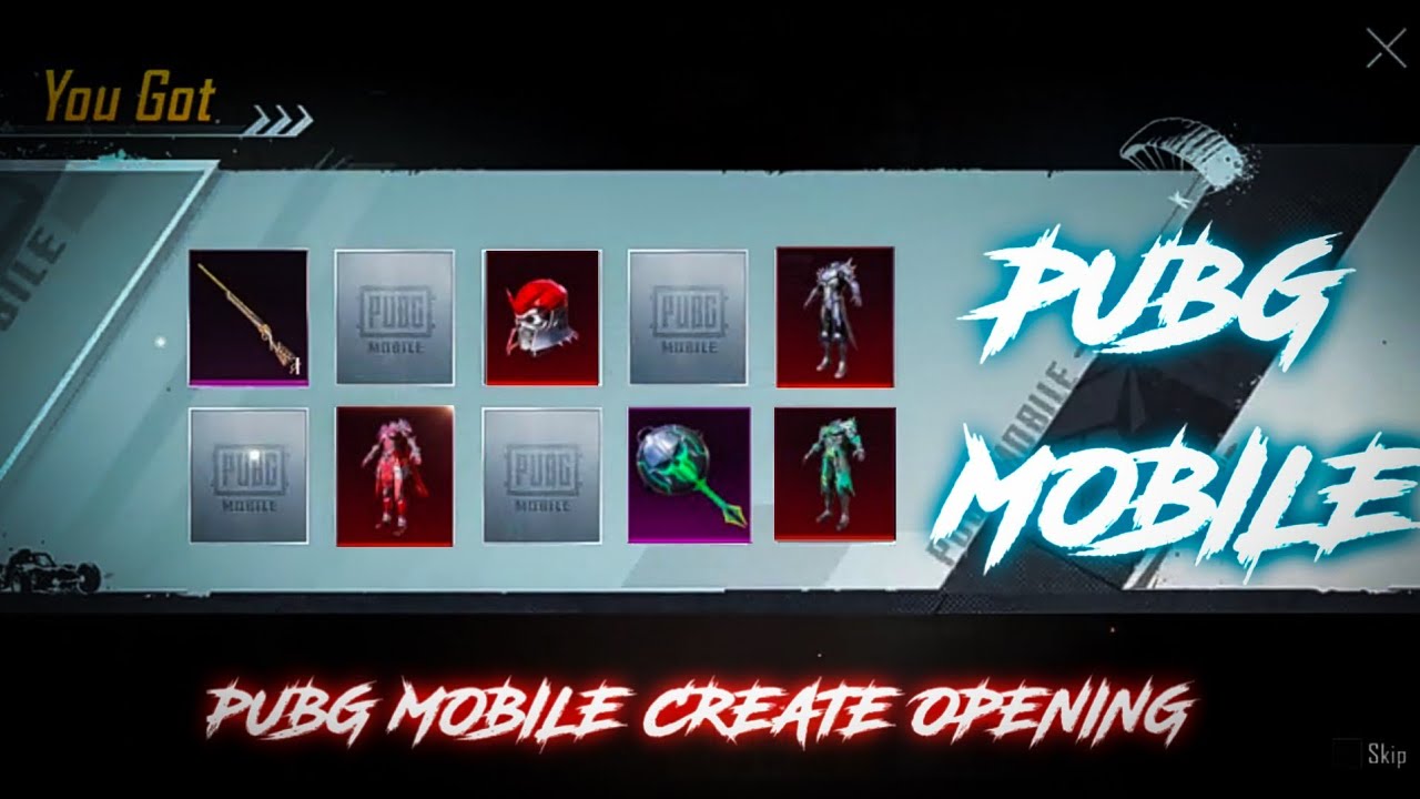 PUBG MOBILE { 30+} CREATE OPENING - YouTube