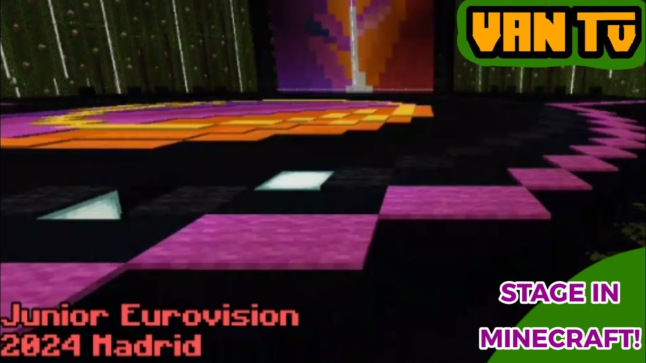 JESC 2024 STAGE • MADRID • VAN TV - YouTube