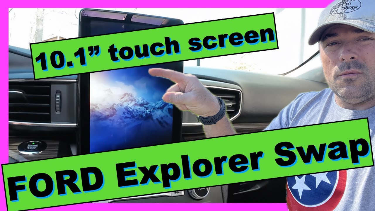 2020+ FORD Explorer 8" to 10.1" screen upgrade - YouTube