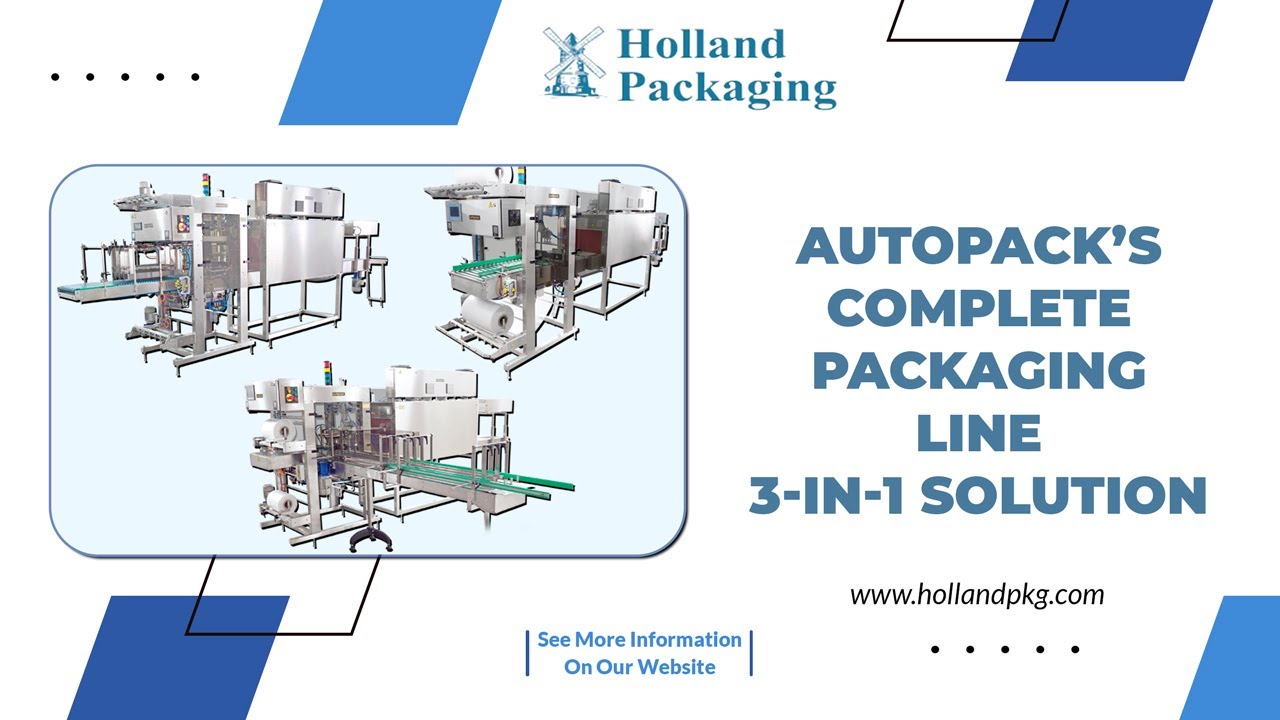 Autopack Multipack Can Print Film Bundling and Tray & Shrink Wrapping ...