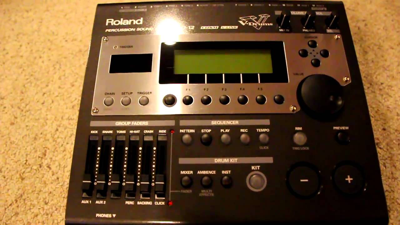 Roland TD12 Module For Sale on eBay! - YouTube