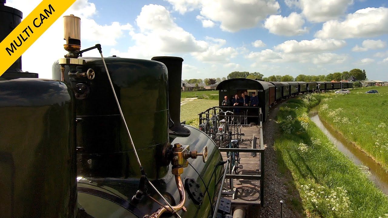 Beautiful Netherlands Steam Engine Cab Ride: Museumstoomtram Hoorn ...
